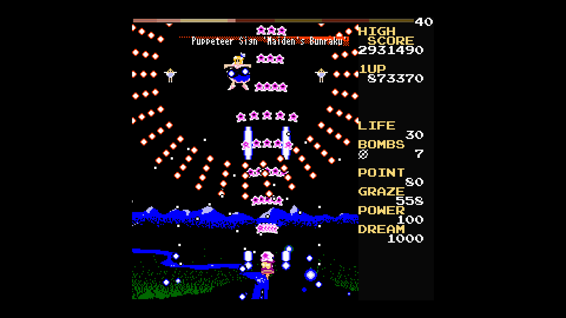 Touhou 5: Mystic Square NES Demake – Drillimation Systems