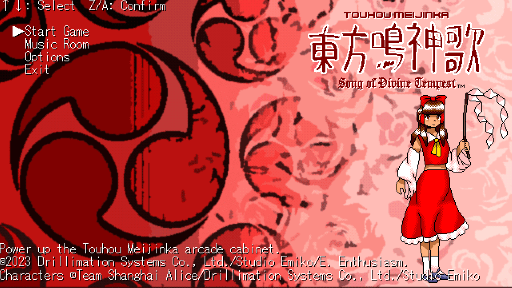 Touhou Meijinka ~ Song of Divine Tempest has Begun Development – Drillimation Systems